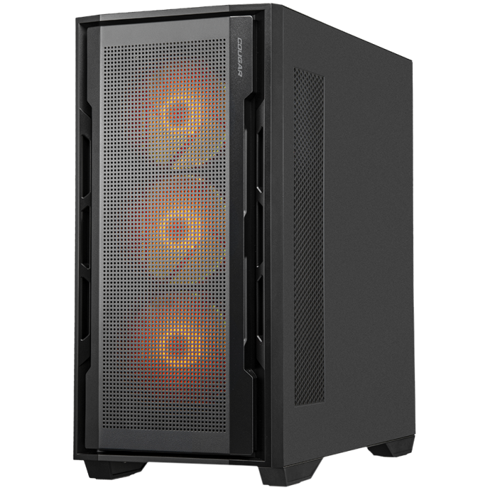 COUGAR | Uniface RGB Black | PC Case | Mid Tower / Mesh Front Panel / 4 ...